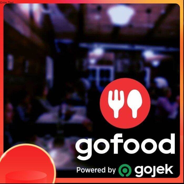 NEW Cutting Sticker Go Food Stiker Kaca Cafe Warung Restoran GOJEK ...