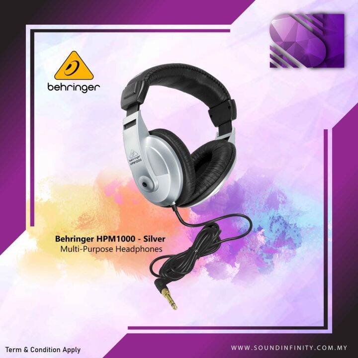 Behringer HPM1000 Multi-Purpose Headphone (HPM 1000 / HPM-1000) | Lazada