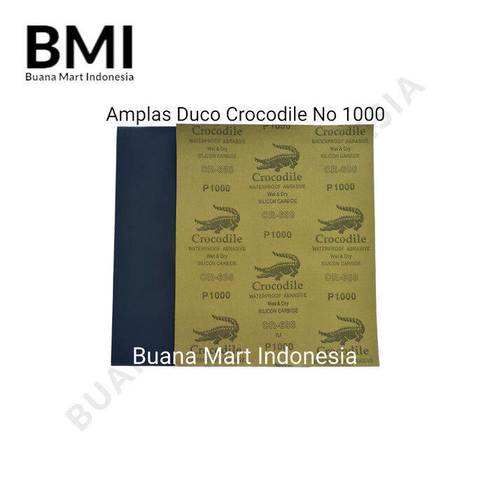 Amplas Duco CROCODILE No 1000 | Amplas Lembaran Kertas Grit 1000 ...