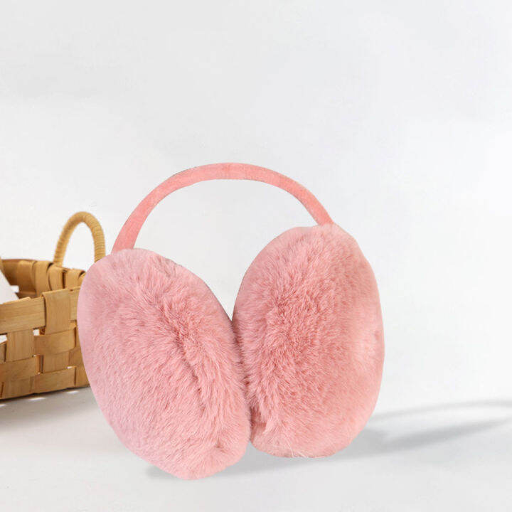 BNTREND Furry Ear Muffs Warmer Warm Earmuffs Headphone Winter Cold ...