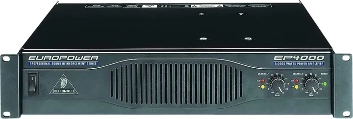 Behringer EP4000 Professional 4000 Watt Stereo Power Amplifier with ATR ...