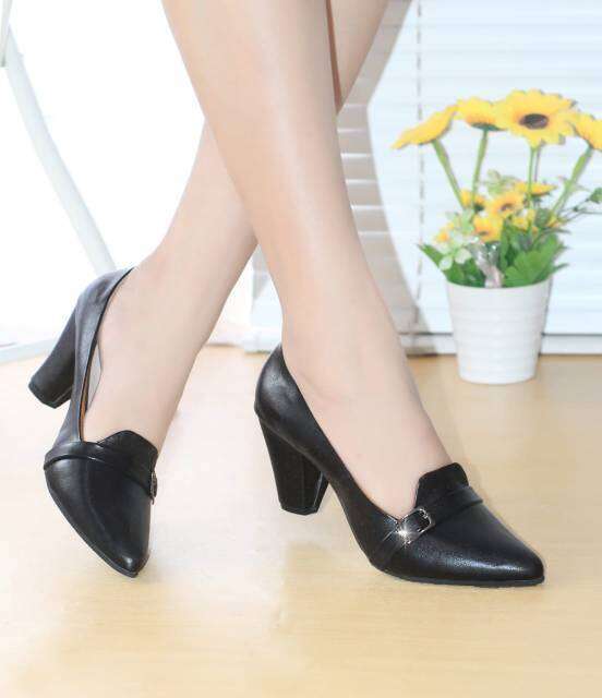 Sepatu Pentofel Wanita Untuk Kerja High Heels Kantor - Sepatu wanita ...