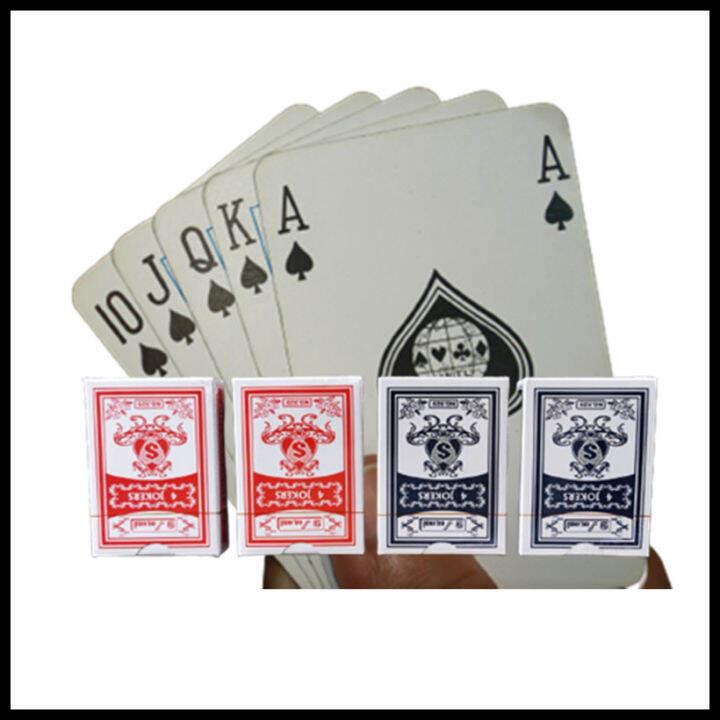 Poker Playing Magic Cards Dai Di King/Kad Daun Terup Kertas | Lazada