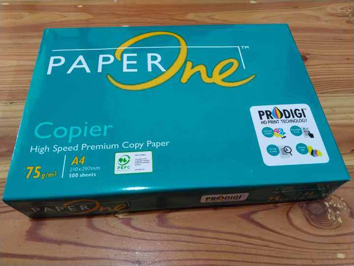 Kertas hvs 75 gsm A4 paper one -1 rim | Lazada Indonesia