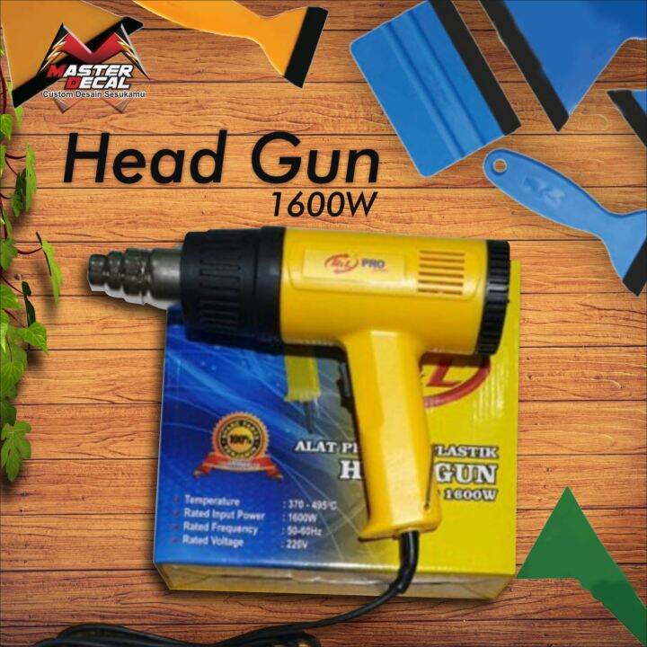 H&L Hot Air Gun - Hot Gun - Alat Pemanas Stiker Kaca Film Redy | Lazada ...