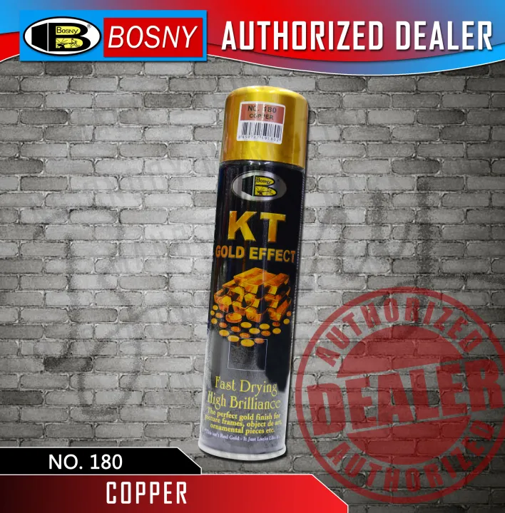 KT Gold Effect Spray Paint No. 180 Copper | Lazada PH