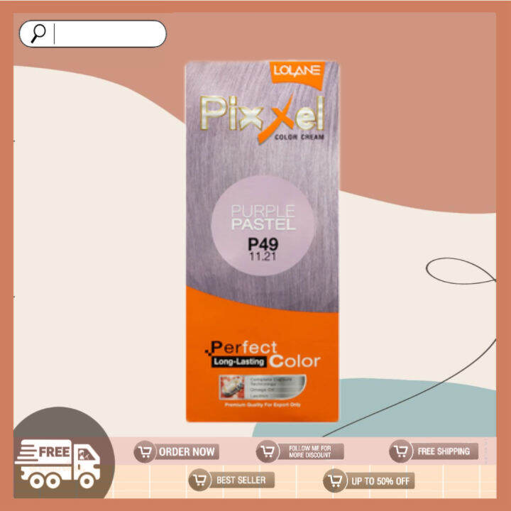 LOLANE Pixxel Color Cream P49 Purple Pastel | Lazada PH