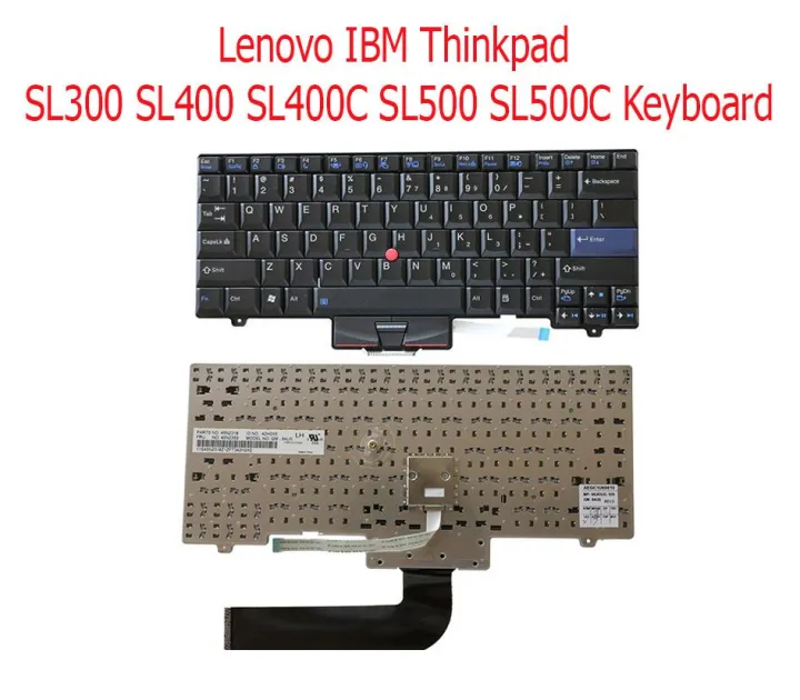 Lenovo IBM Thinkpad SL300 SL400 SL400C SL500 SL500C Keyboard คีย์บอร์ด ...