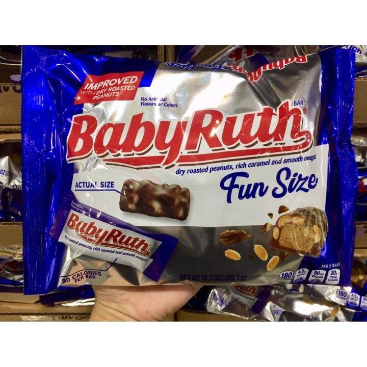 Nestle Baby Ruth Candy Bars Fun Size 289g (on stock) | Lazada PH