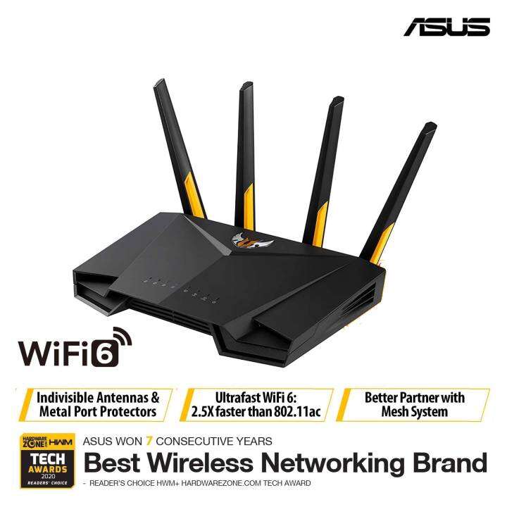 ASUS TUF GAMING AX3000 WiFi Router RT-AX3000 AiMesh Wireless AX WiFi 6 ...