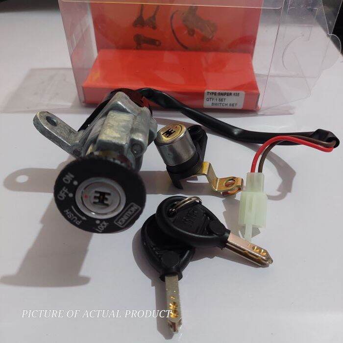 [KV-CEL] Sniper 135 Classic Ignition Switch Anti Theft (MTR) | Lazada PH