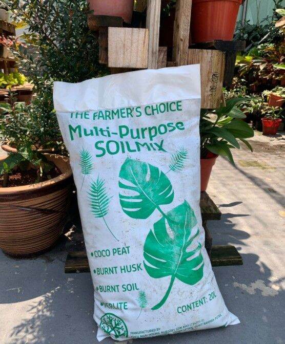 Multi-Purpose Soil mix for plants 20L | Lazada