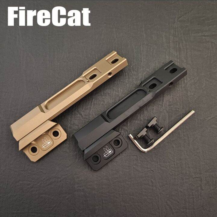 Tactical Mlok Offset Adaptive Flashlight Mount For SF M300 M600 Weapon ...