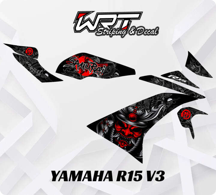 Striping R15 v3-Stiker R15 v3-Decal R15 v3 Samurai | Lazada Indonesia