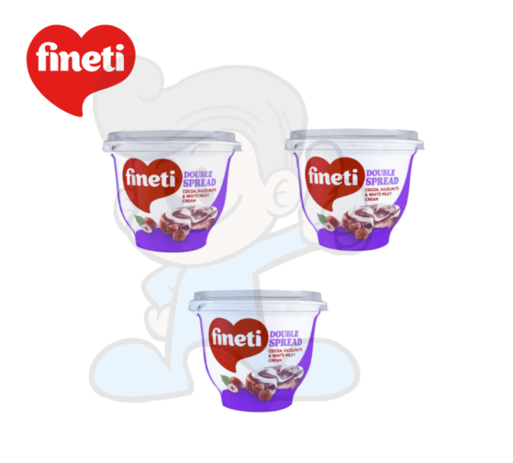 Fineti Hazelnut Double Spread (3 x 200g) | Lazada PH