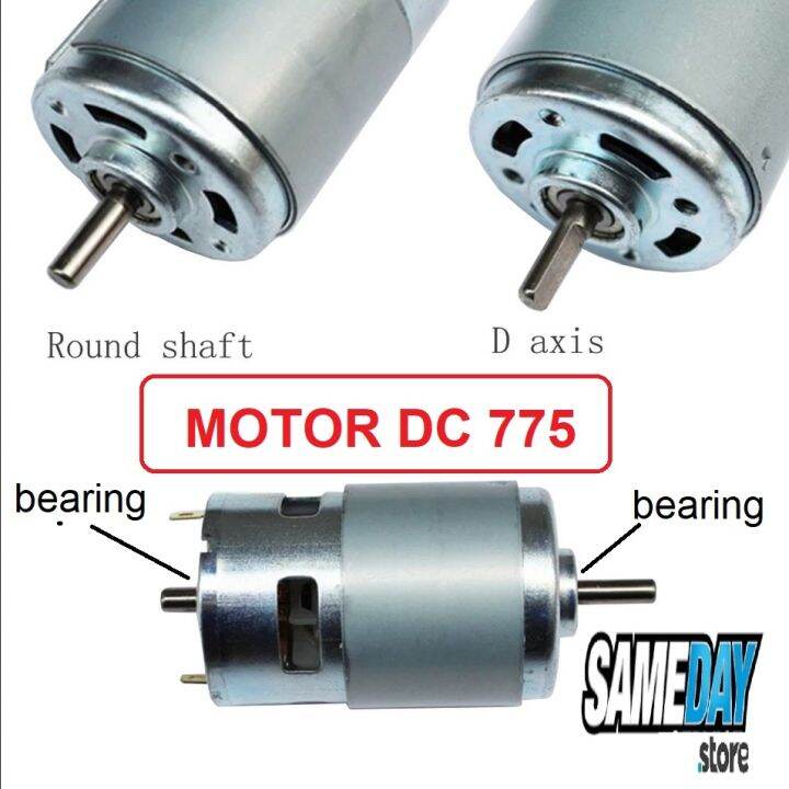 Dinamo Motor RS775 High speed Large torque DC Motor 775 12V 150W 13000 ...