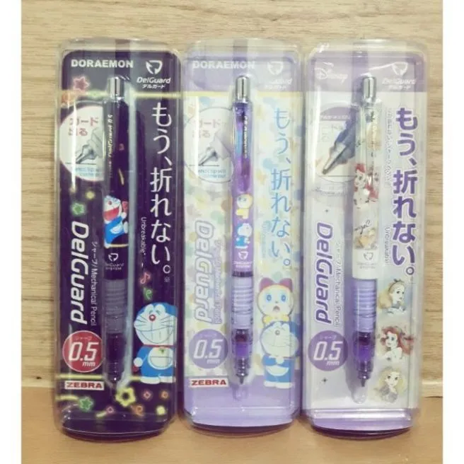 ดินสอกด ไส้ไม่หัก ลายใหม่ Delguard Doraemon & Disney Princess | Lazada ...