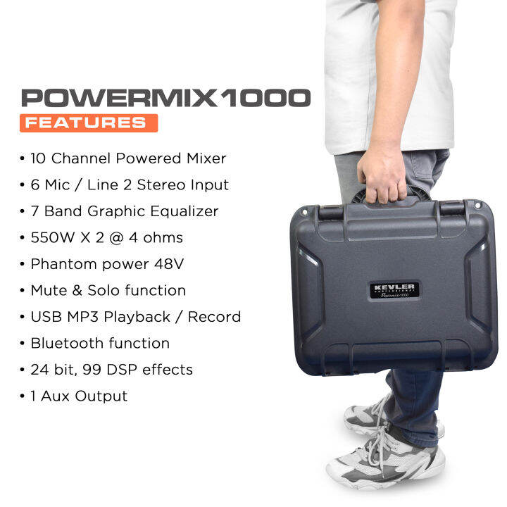 Original High Quality Professional Kevler POWERMIX 1000 Portable Power ...