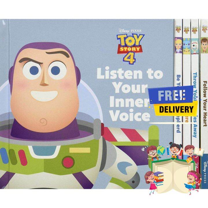 Follow your heart. ! หนังสือนิทานภาษาอังกฤษ Toy Story 4 Toy Box: Words ...