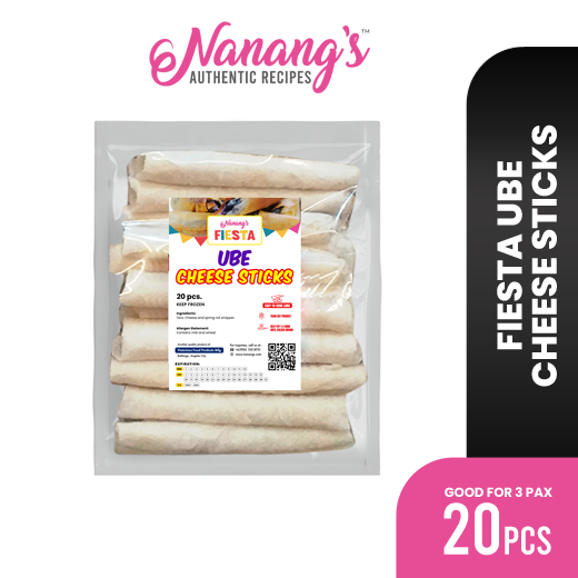 Nanangs Fiesta Ube Cheese Sticks 20 pcs | Lazada PH