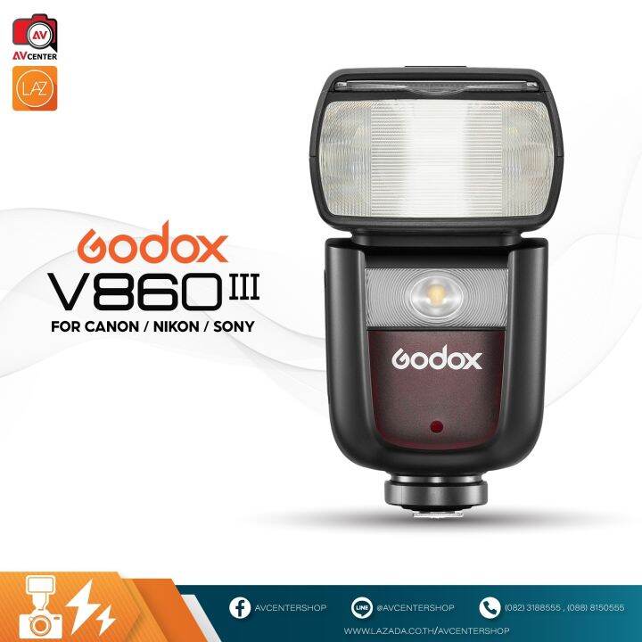 Godox Flash V860 III TTL (Auto) [รับประกัน 6 เดือน] | Lazada.co.th
