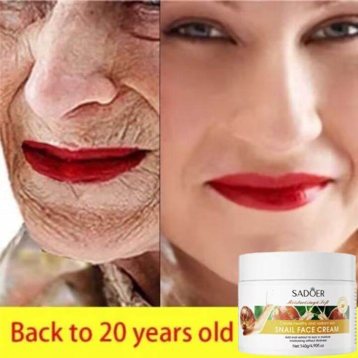 SADOER Collagen Face Cream Snail face cream 140g Face Cream Collagen ... SADOER Collagen Face Cream Snail face cream 140g Face Cream Collagen ...