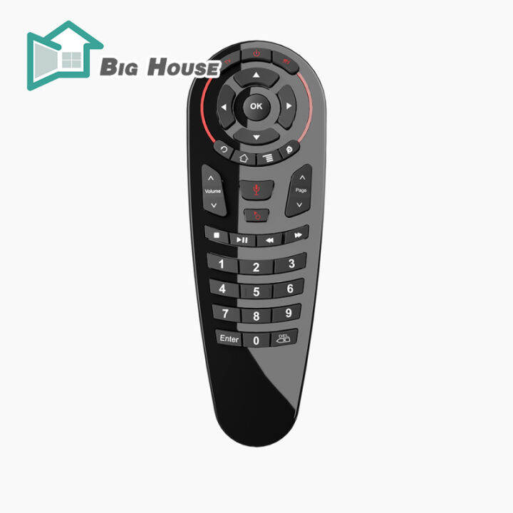 G30S Voice Air Remote 2.4G Smart TV Remote Control USB Wireless ...