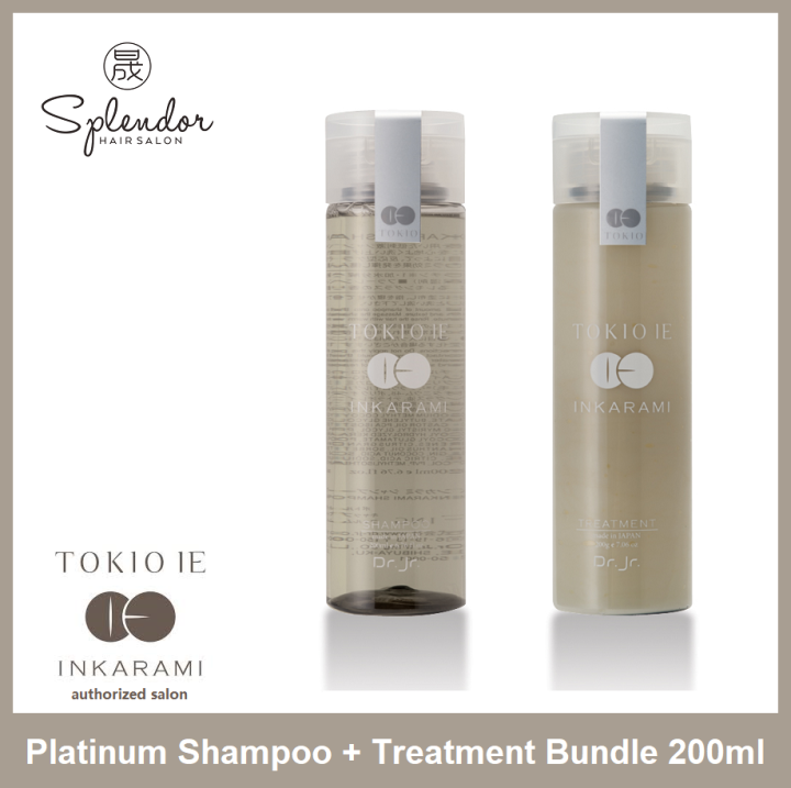 Tokio Inkarami Platinum Shampoo + Platinum Treatment Bundle 200ml by ...