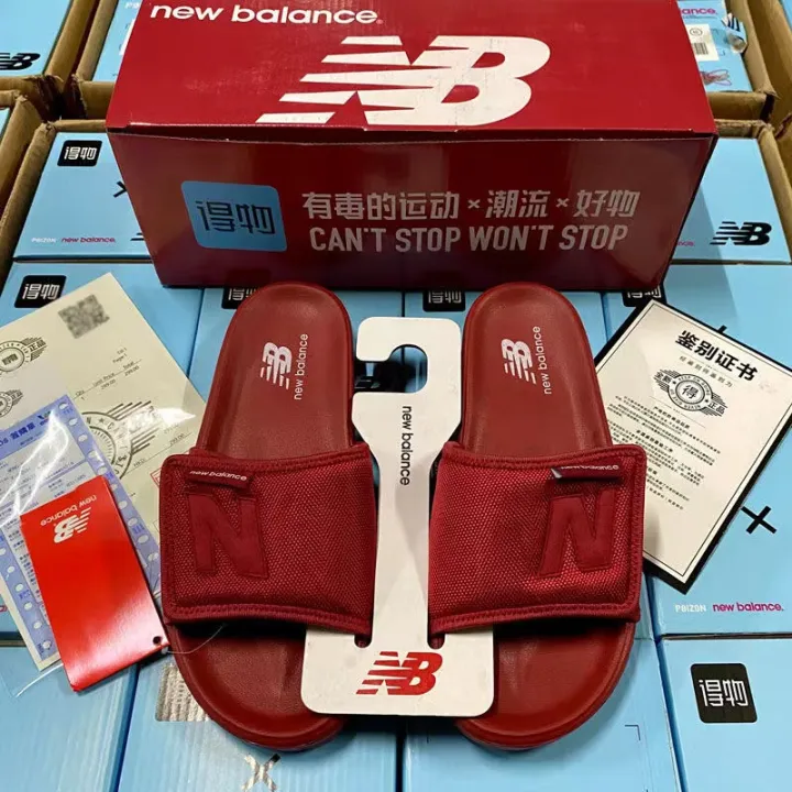 New Balance Original Slop Sandals / Slides For Men Women Import | Lazada PH