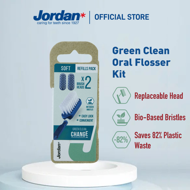 Jordan Green Clean Change Refill Packs - Replaceable Head and Soft ...