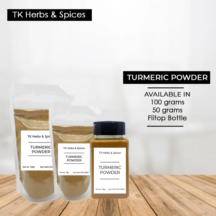 Premium Turmeric Powder Available in 50g & 100g | Lazada PH