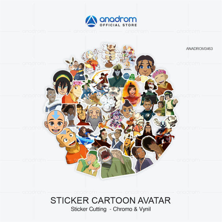 Sticker Cartoon Avatar | Sticker Anime & Aesthetic | Anadrom 3463 ...