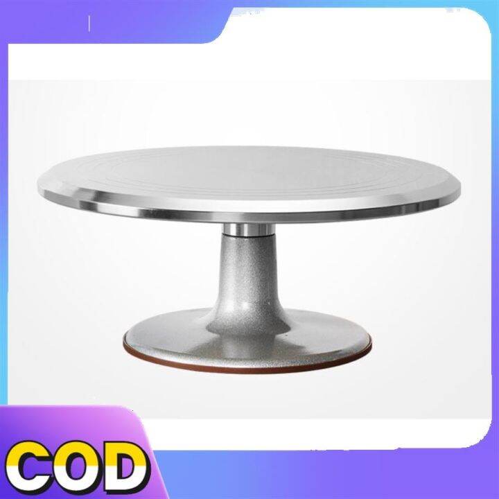 【🥇2023】 Ready Stock!!! Aluminium Turntable Decorating Baking Stand ...