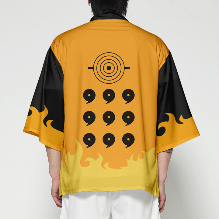 Anime Naruto Uchiha Akatsuki Itachi Men Summer Haori Shirt Cardigan ...