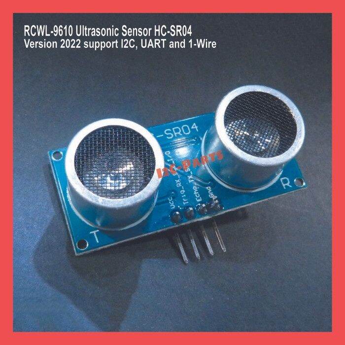 RCWL-9610 Ultrasonic Sensor HC-SR04 Ver 2022 support I2C UART 1-Wire | Lazada Indonesia