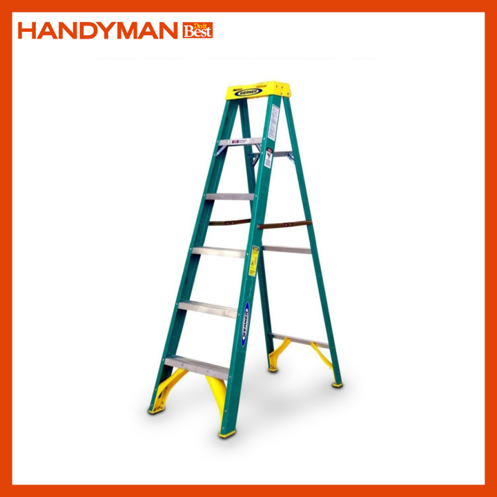 Werner 6ft. Fiberglass Step Ladder Type II #5906 | Lazada PH