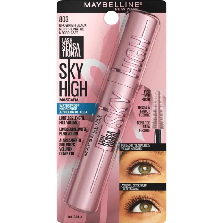 Maybelline Lash Sensational Sky High Waterproof Mascara เมย์เบลลีน แลช ...