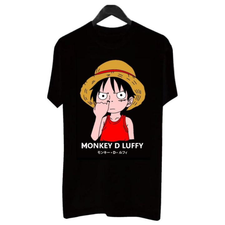 Zula - Kaos Oversize Monkey D Luffy | Kaos Anime | Kaos One Piece ...