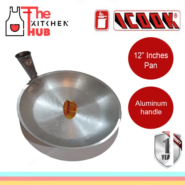 Icook ICKA-1424 12" inches Cooking Pans | Lazada PH