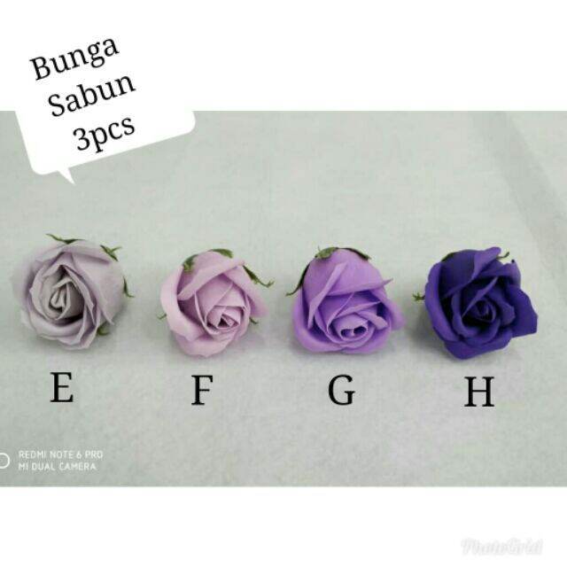 Bunga sabun soap flower doorgift door gift hadiah 3pc 1pack | Lazada