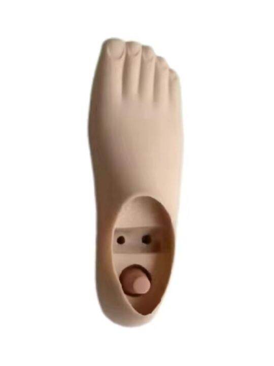 Prosthetic prosthetic foot plate double hole movable ankle polyurethane ...