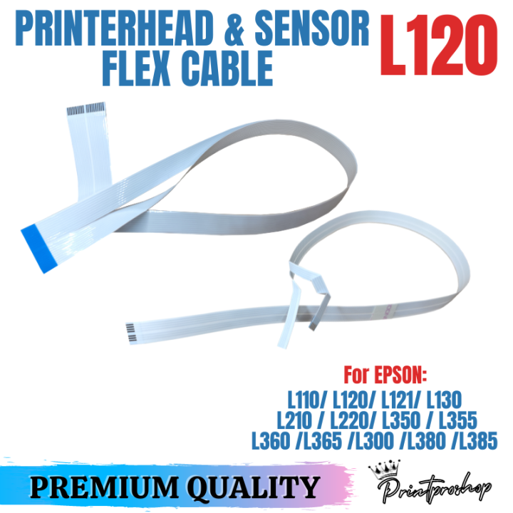 Flex Cable for Epson L210 L120 L110 L360 L385 L405 L455 L550 Premium ...