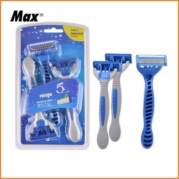 MAX PRECISA SENSITIVE SKIN SHAVER 5 LAYER (3 razors) | Lazada PH