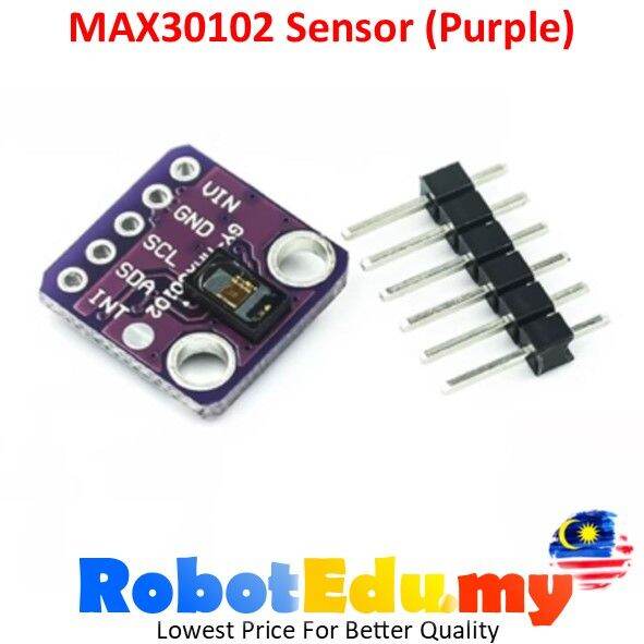 MAX30102 Pulse Heart Rate Oximeter Sensor PulseSensor Heartbeats Beat ...