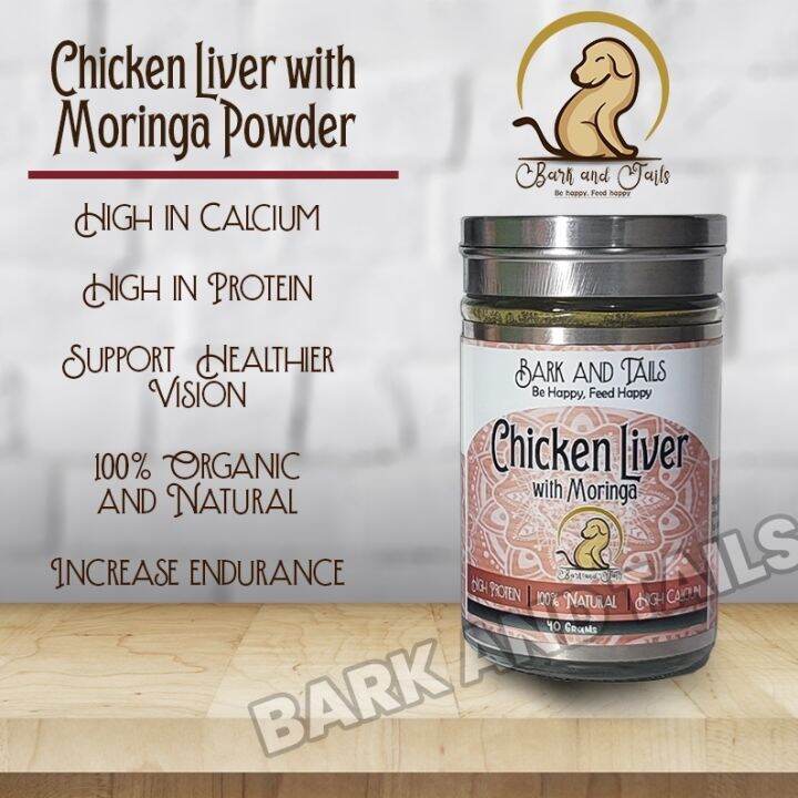 CHICKEN LIVER WITH MORINGA POWDER (40 Grams) | Lazada PH