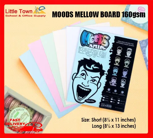 Moods Mellow paper 15sheets 160gsm | Lazada PH