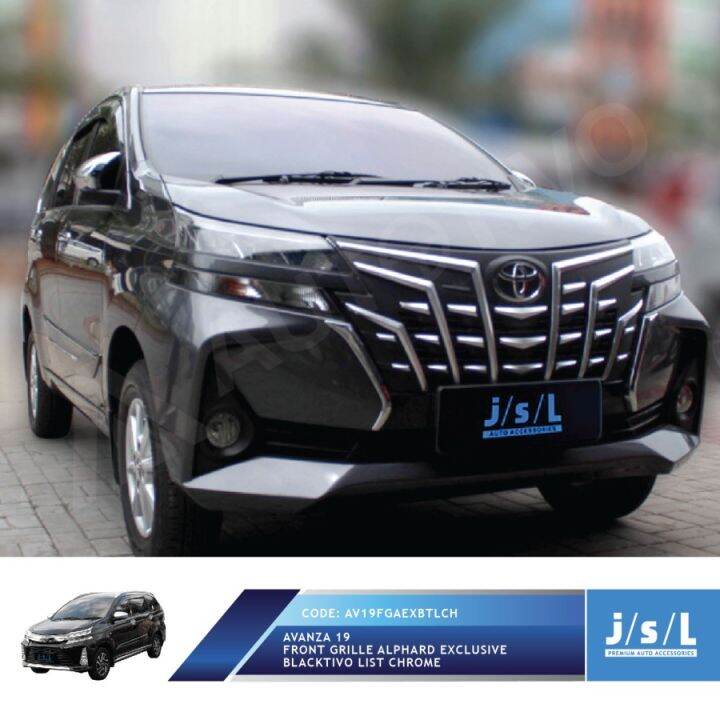 Grill Avanza 19 Alphard Transformer JSL Front Grill Alphard Exclusive ...