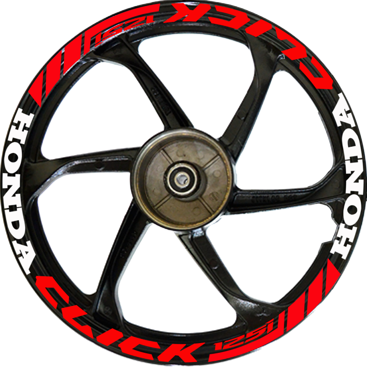 New style Mags Stickers for Honda CLICK 125i good for 2 wheels front ...