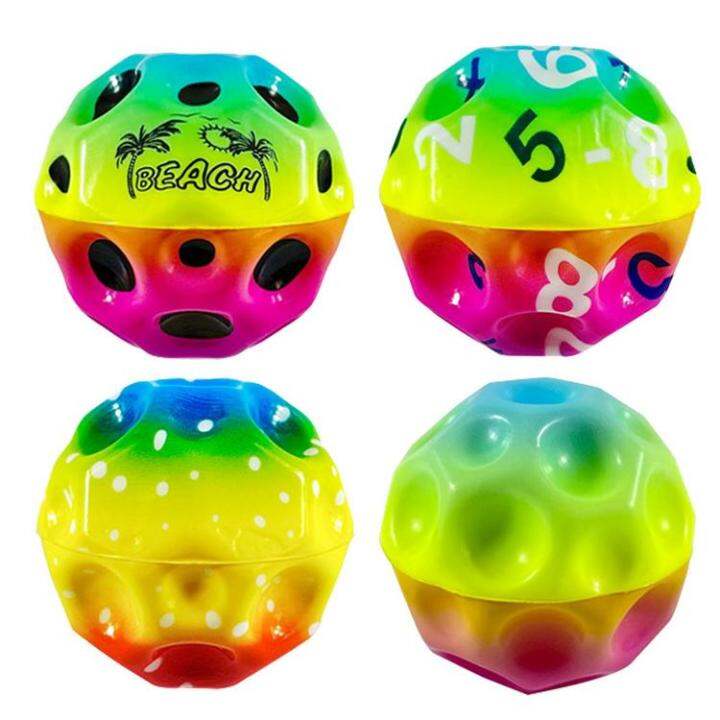 Bouncy Balls Porous Dodgeball Playground Sensory Bouncy Jet Balls High ...