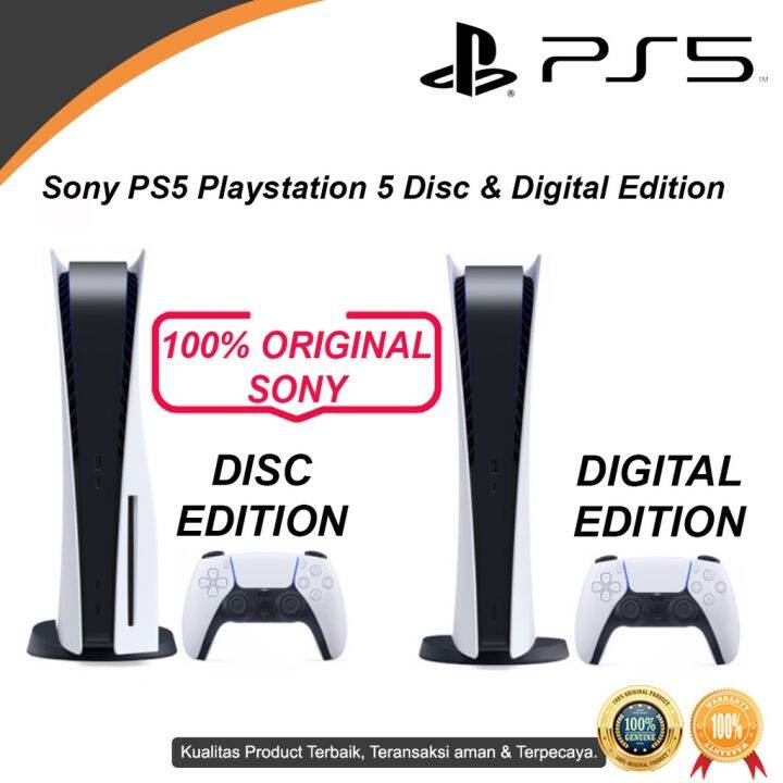 SONY PS 5 CD EDITION PLAYSTATION 5 DISC EDITION PS5 PLAY STATION ...